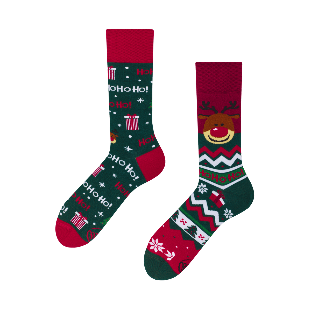 Let's Put Positivity On | Funky Colorful Mis-matching Sock – Pair Pair Full