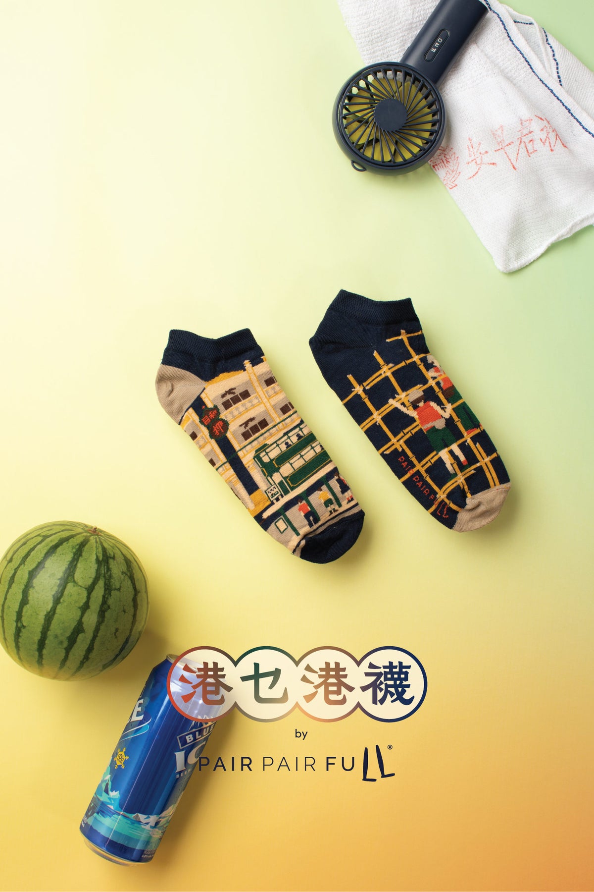 Let's Put Positivity On | Funky Colorful Mis-matching Sock – Pair Pair Full